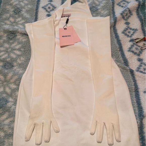 miscreants | Dresses | Brand New Miscreants Bodycon Dress And Gloves ...